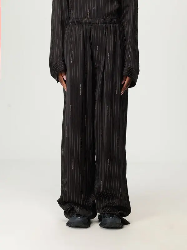 Balenciaga Striped Wide Leg Pants