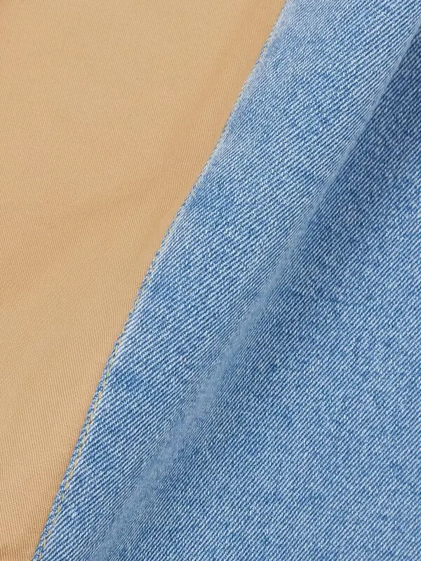 BETTTER Denitrouser Pleated Straight-leg Pants