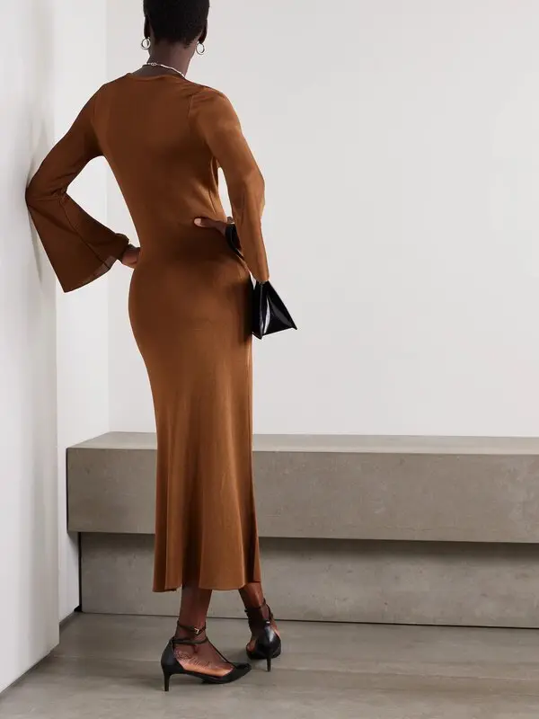 Altuzarra Milda Knitted Midi Dress
