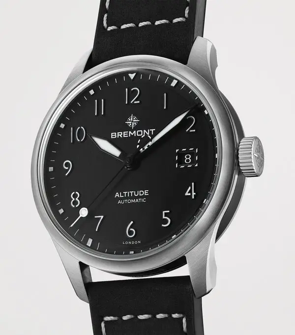 BREMONT Altitude Date Stainless Steel Watch