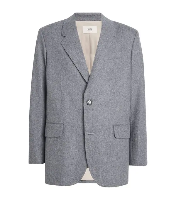 AMI Paris Wool Oversized Blazer