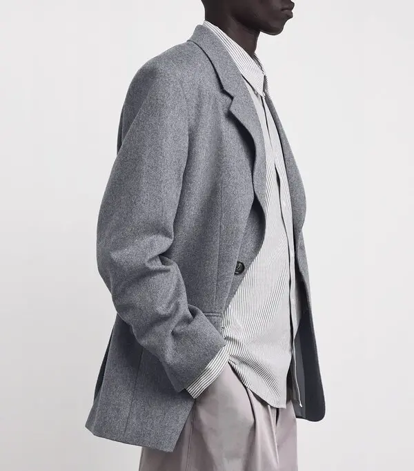 AMI Paris Wool Oversized Blazer