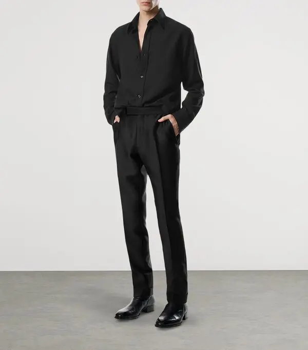 TOM FORD Cotton-cashmere Shirt