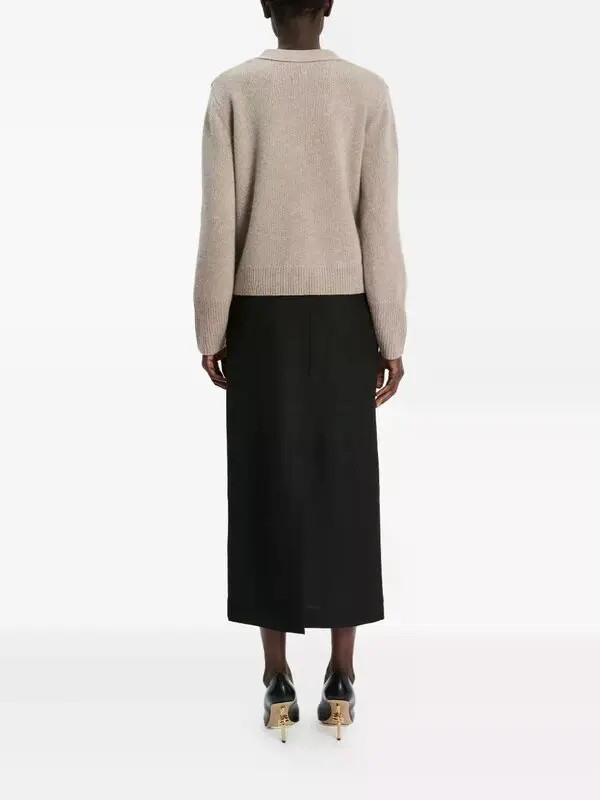 Arch4 Janelle Patch-pocket Button Cardigan