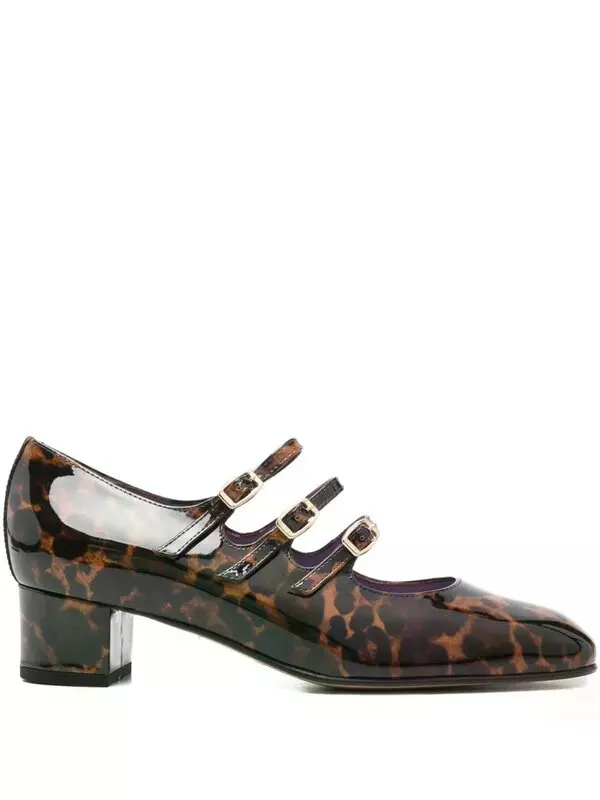 CAREL 35mm Kina Leopard-print Pumps