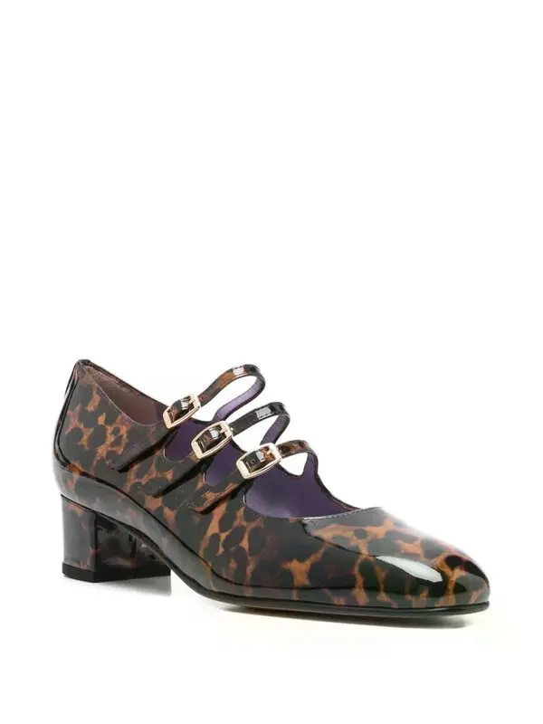 CAREL 35mm Kina Leopard-print Pumps