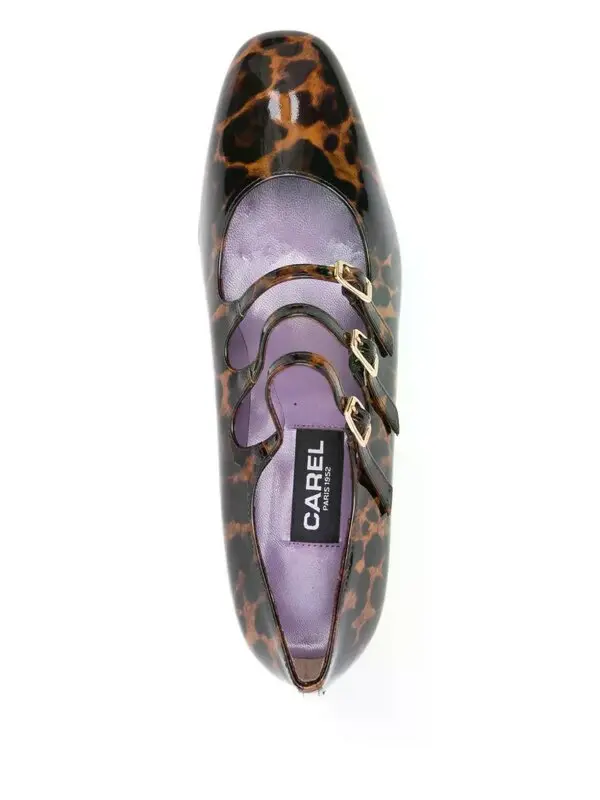 CAREL 35mm Kina Leopard-print Pumps