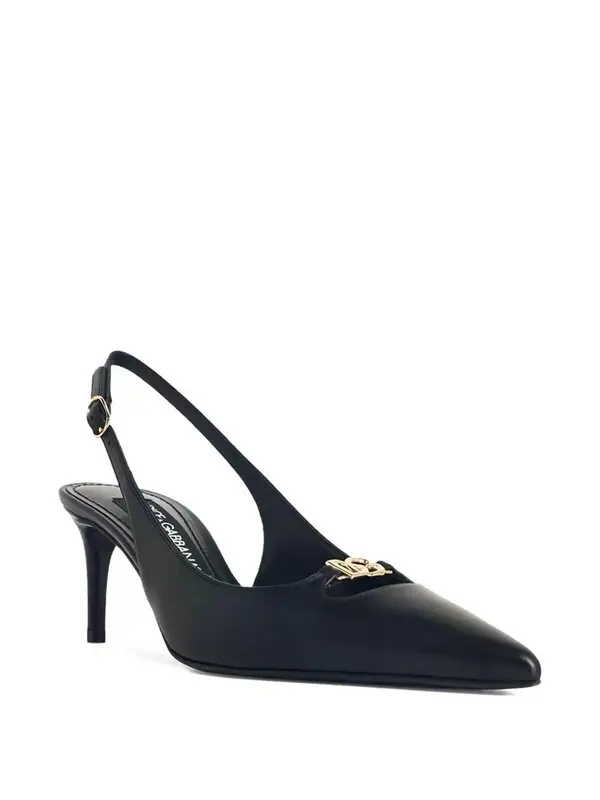Dolce & Gabbana 70mm Slingback Pumps - Black