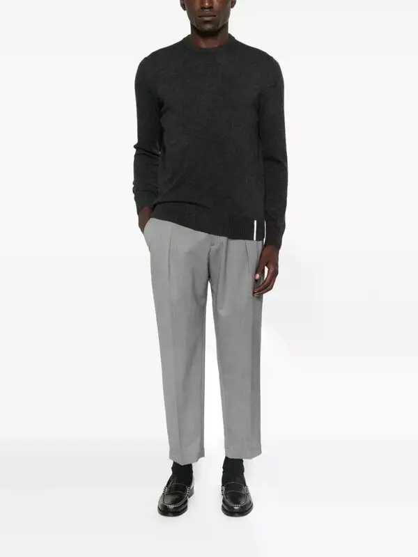 BRIGLIA 1949 Pleated-front Trousers - Grey