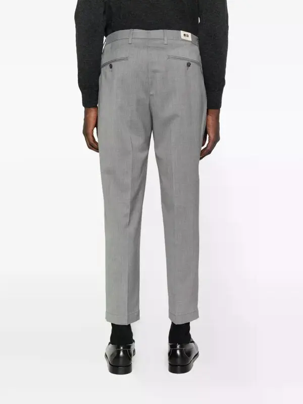 BRIGLIA 1949 Pleated-front Trousers - Grey