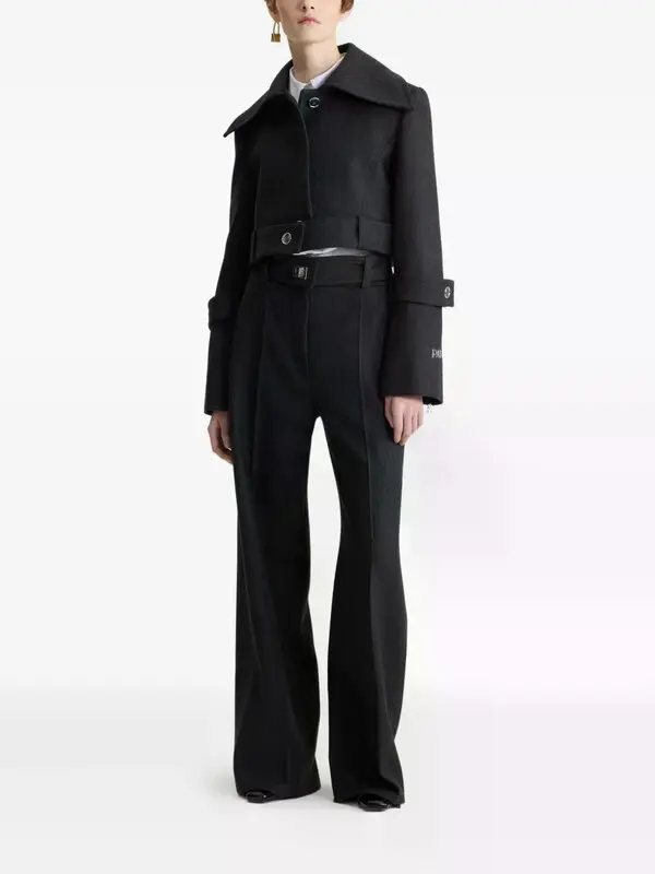 PATOU Belted Cropped Jacket