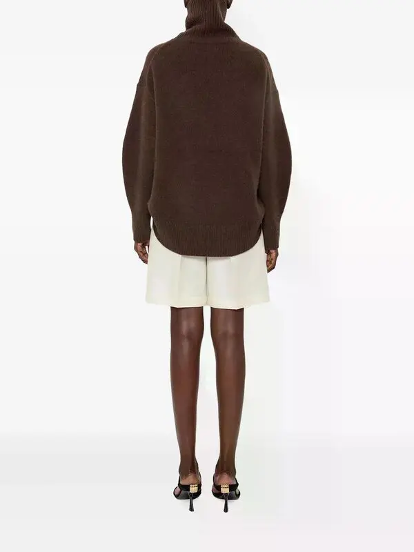 Arch4 Turtleneck Balloon-sleeve Sweater