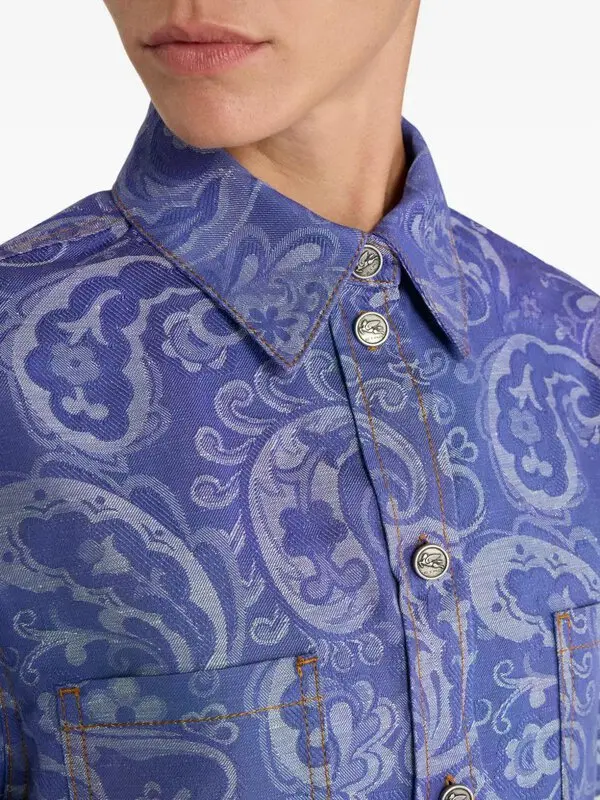 Etro Paisley Jacquard Shirt