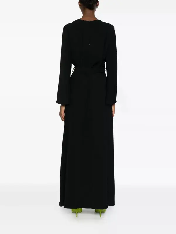 P.a.r.o.s.h Belted Flared Dress