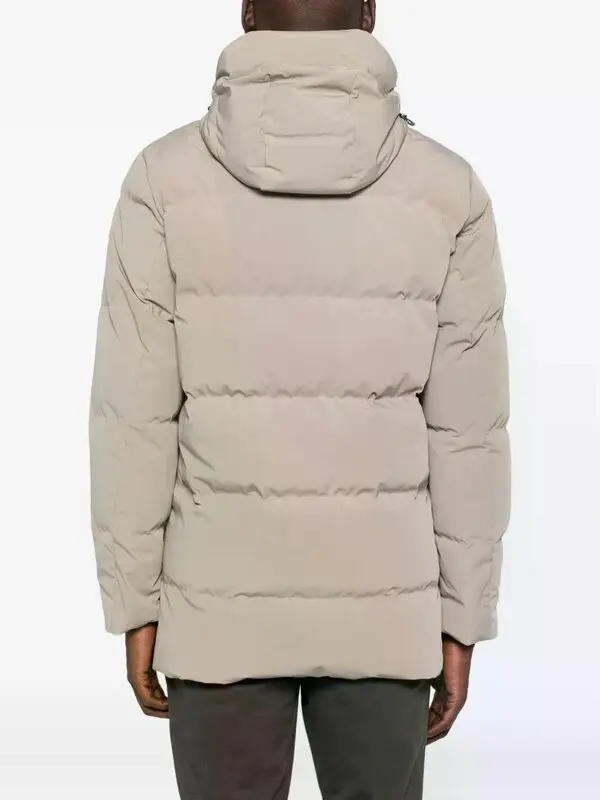 Paul & Shark Typhoon® Platinum Hooded Quilted Jacket