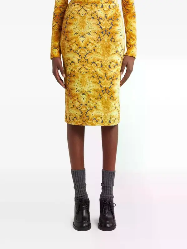 Etro Jacquard Midi Skirt
