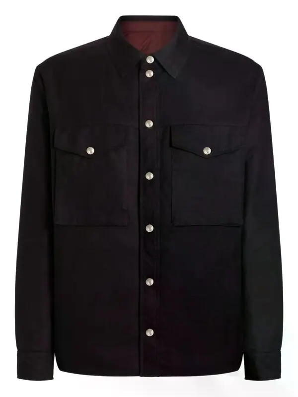 Dolce & Gabbana Reversible Flannel Shirt Jacket