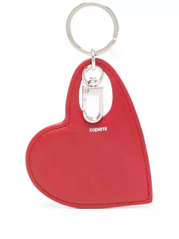 Coperni Heart Keyring - Red