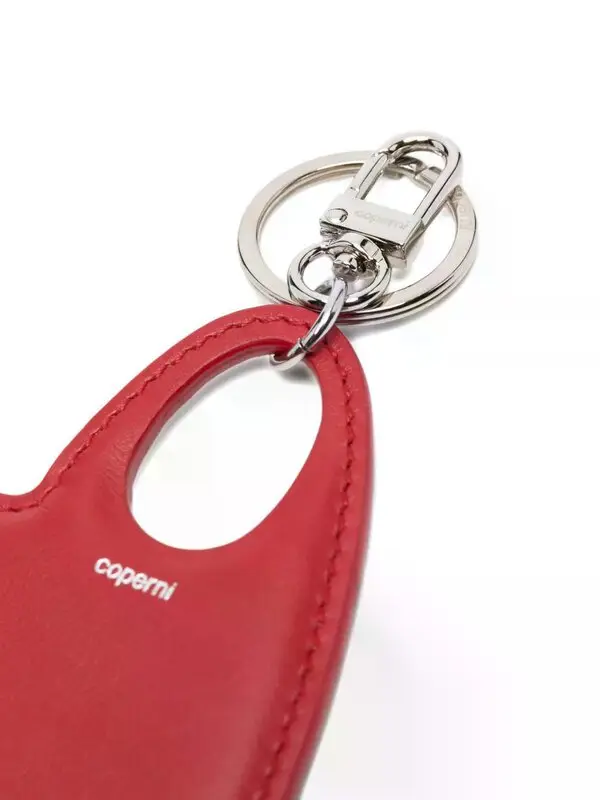 Coperni Heart Keyring - Red