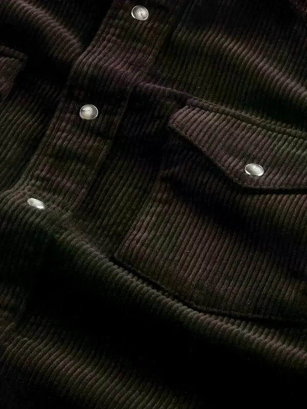 Nn07 Corduroy Shirt - Brown