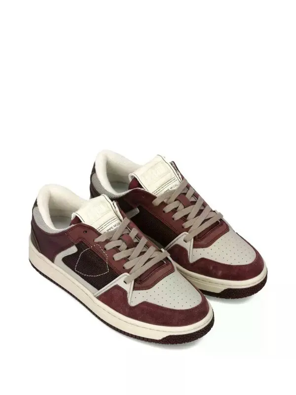Philippe Model Suede-panelled Sneakers