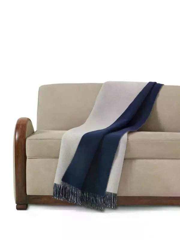 Brunello Cucinelli Fringe Cashmere Throw