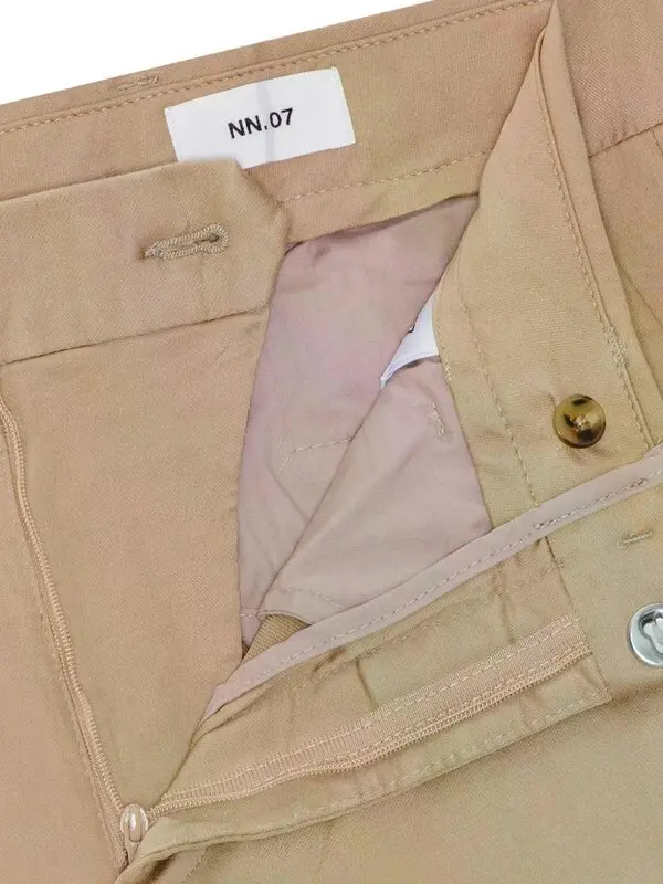 Nn07 Belt-loops Trousers - Neutrals