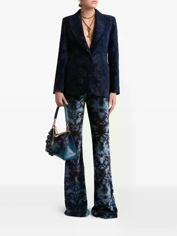 Etro Floral Jacquard Blazer