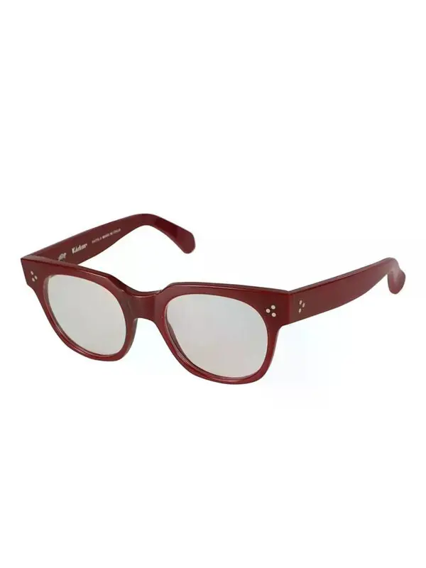 Kàdor Square-frame Glasses - Red