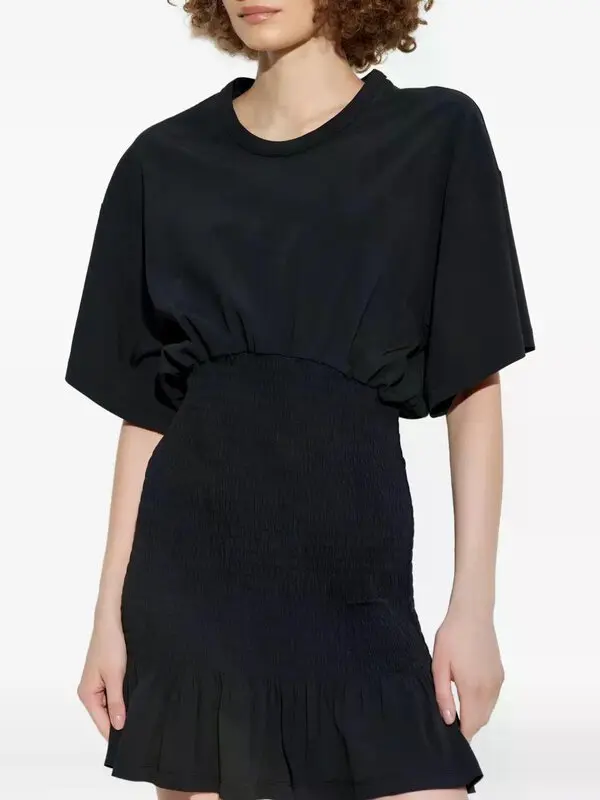 Attico Smocked Mini Dress