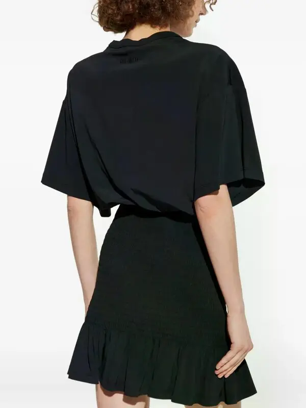 Attico Smocked Mini Dress