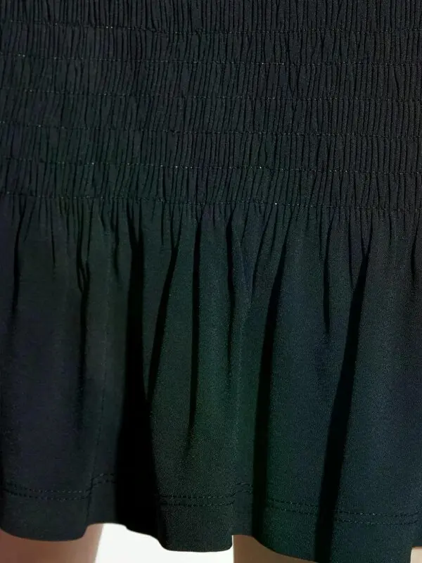 Attico Smocked Mini Dress
