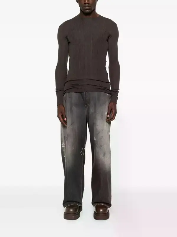 Rick Owens Ribbed Wool T-shirt