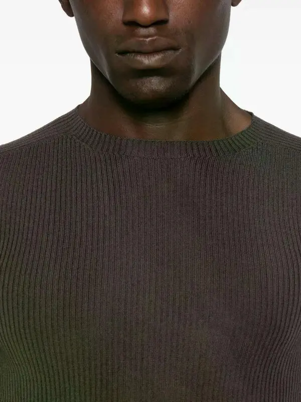 Rick Owens Ribbed Wool T-shirt