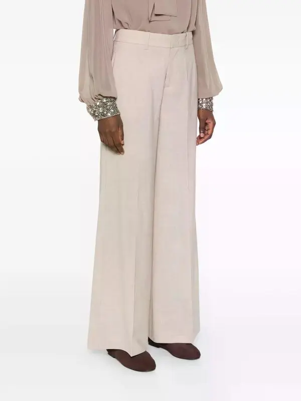 P.a.r.o.s.h Wool-blend Straight Leg Trousers