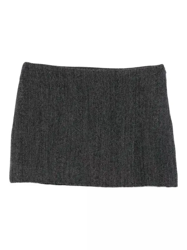 P.a.r.o.s.h Herringbone Mini Skirt