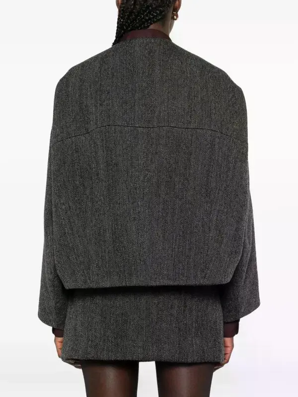 P.a.r.o.s.h Button-fastening Patch-pocket Jacket