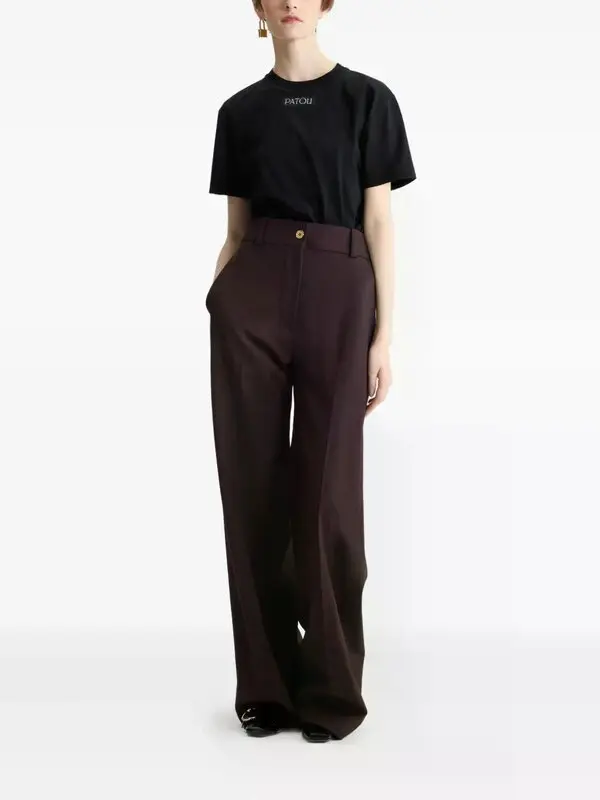 Patou Tailored Wide-leg Trousers