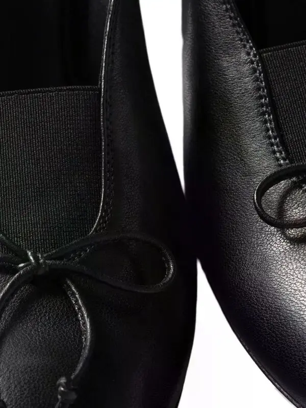 Miu Miu 65mm Bow-detail Block-heel Pumps