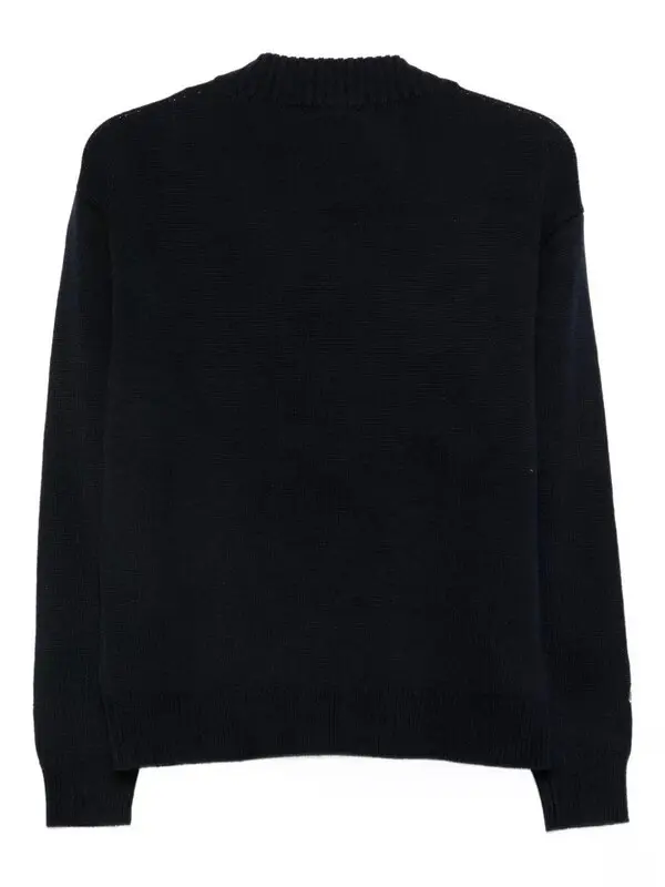 Patrizia Pepe Logo Crew-neck Sweater