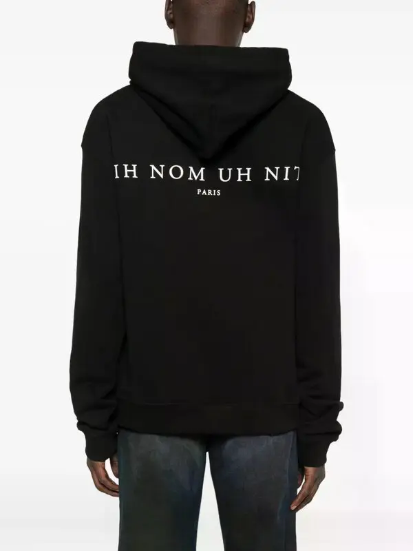 IH NOM UH NIT Graphic-print Cotton Hoodie