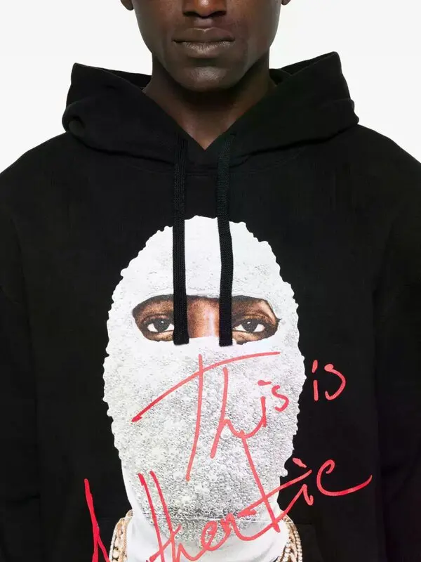 IH NOM UH NIT Graphic-print Cotton Hoodie