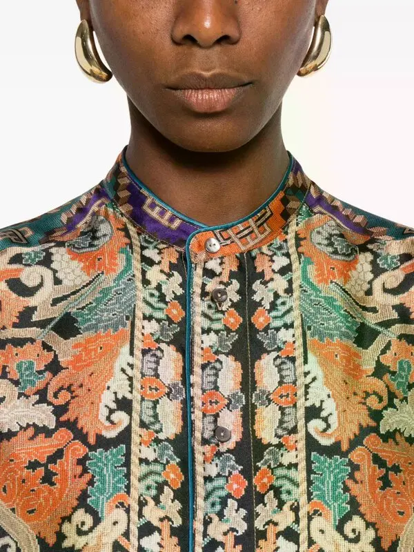 PIERRE-LOUIS MASCIA Paisley Print Shirt