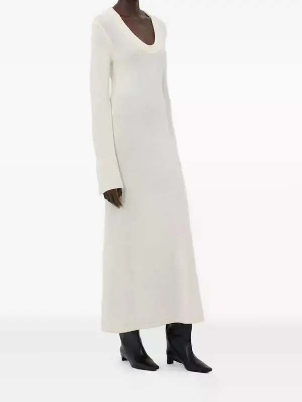 Loulou De Saison Ari Midi Dress - Neutrals