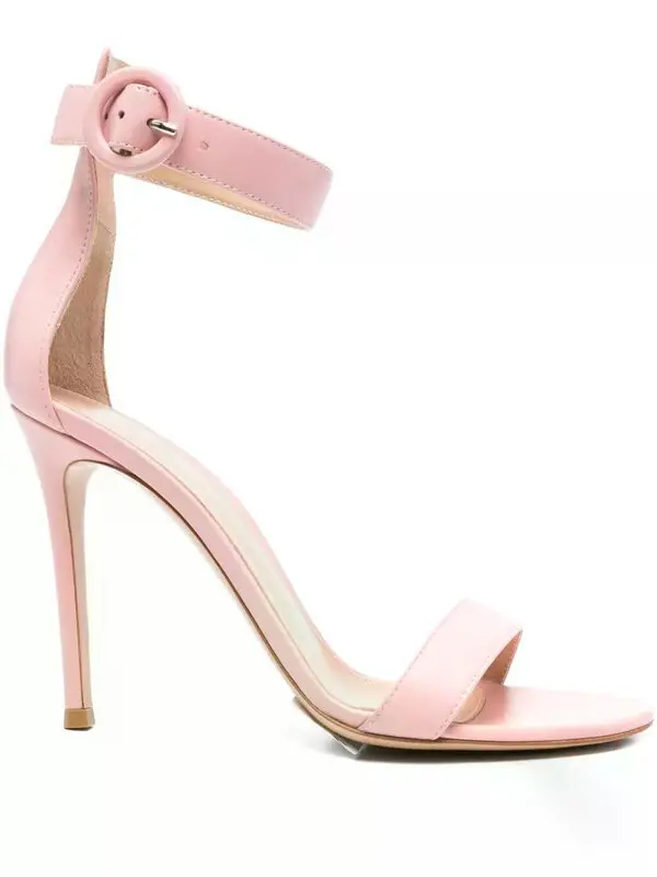 GIANVITO ROSSI 100mm Ankle-strap Sandals