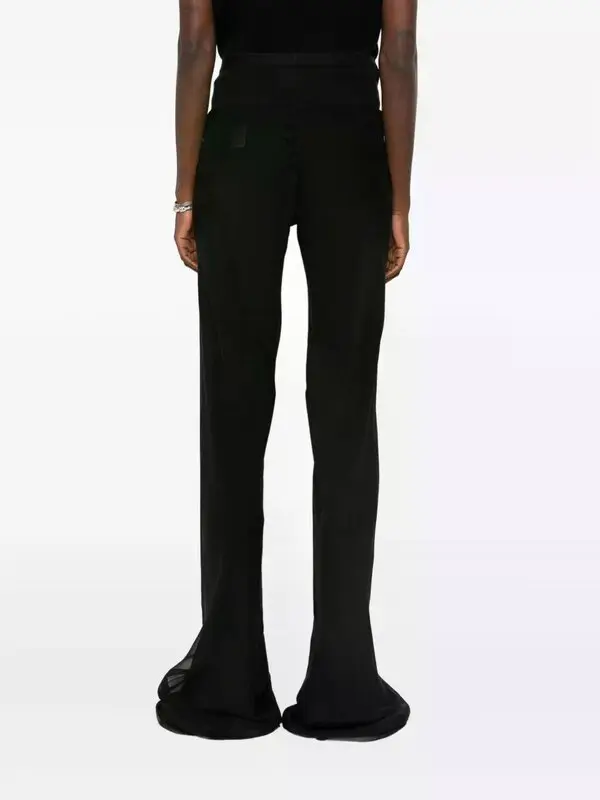 Rick Owens Paneled Pleated Trousers