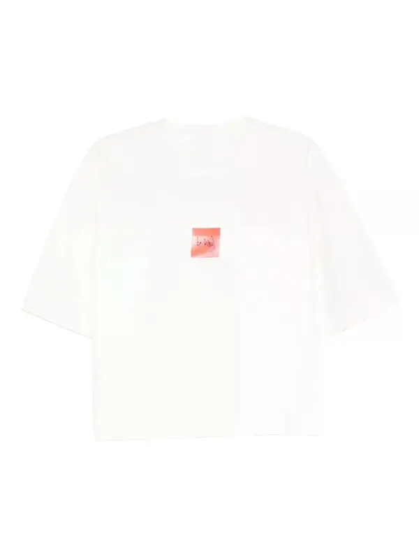 HAMZA Printed T-shirt - White