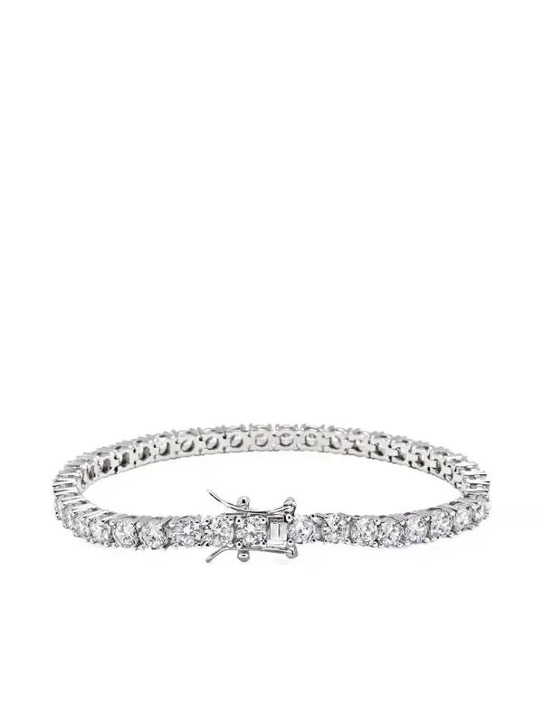 NIALAYA JEWELRY Zirconia Tennis Bracelet - Silver