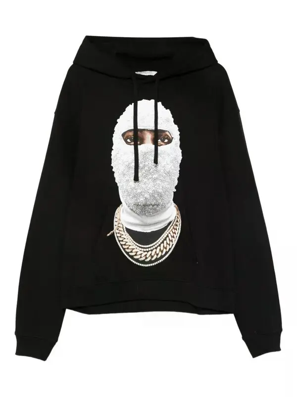 IH NOM UH NIT Cotton Hoodie - Black
