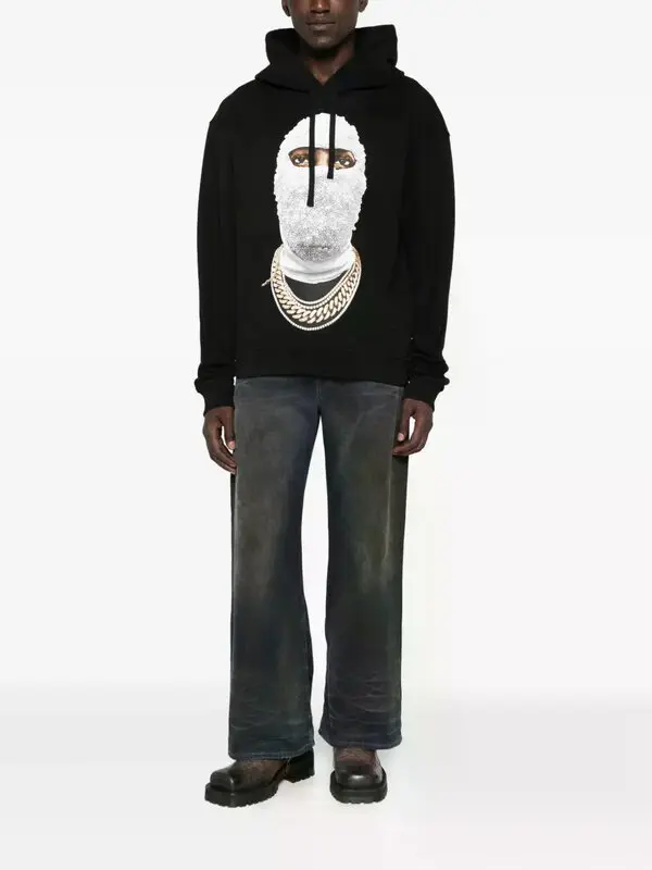 IH NOM UH NIT Cotton Hoodie - Black